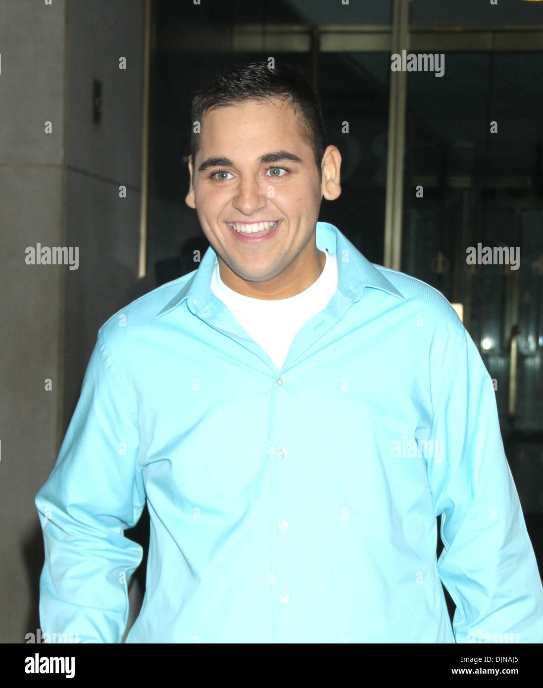 Jeremy Britt from 'The Biggest Loser' arriving at NBC for "Today' New ...