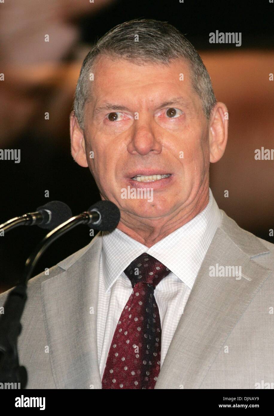 Mar 26, 2008 - New York, New York, USA - WWE founder VINCE MCMAHON at ...