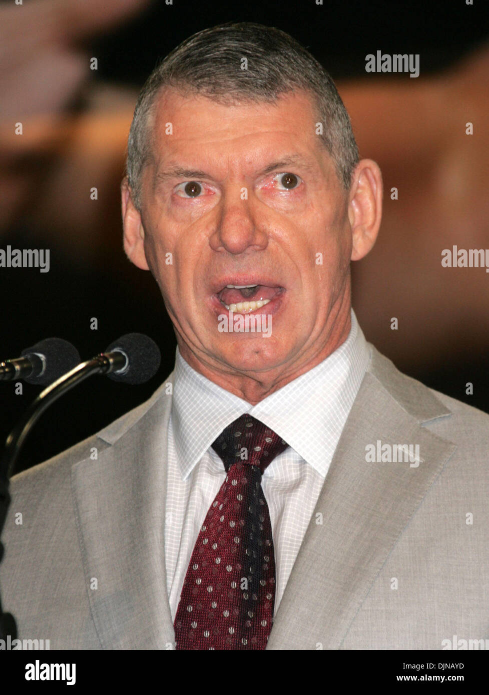 Mar 26, 2008 - New York, NY, USA - WWE founder VINCE MCMAHON at the ...