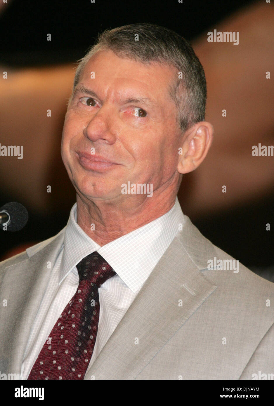 Mar 26, 2008 - New York, NY, USA - WWE founder VINCE MCMAHON at the ...