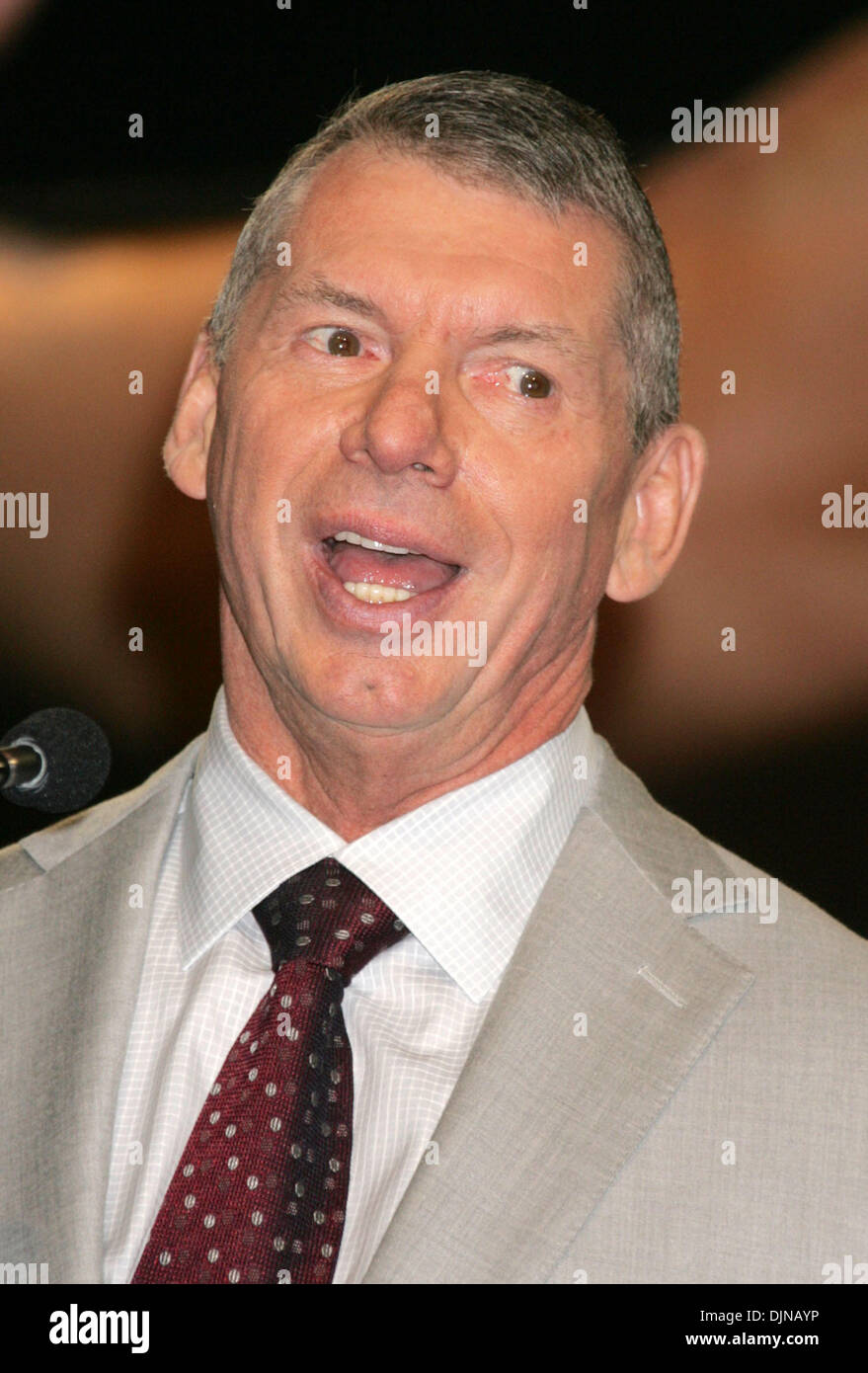 Mar 26, 2008 - New York, NY, USA - WWE founder VINCE MCMAHON at the ...