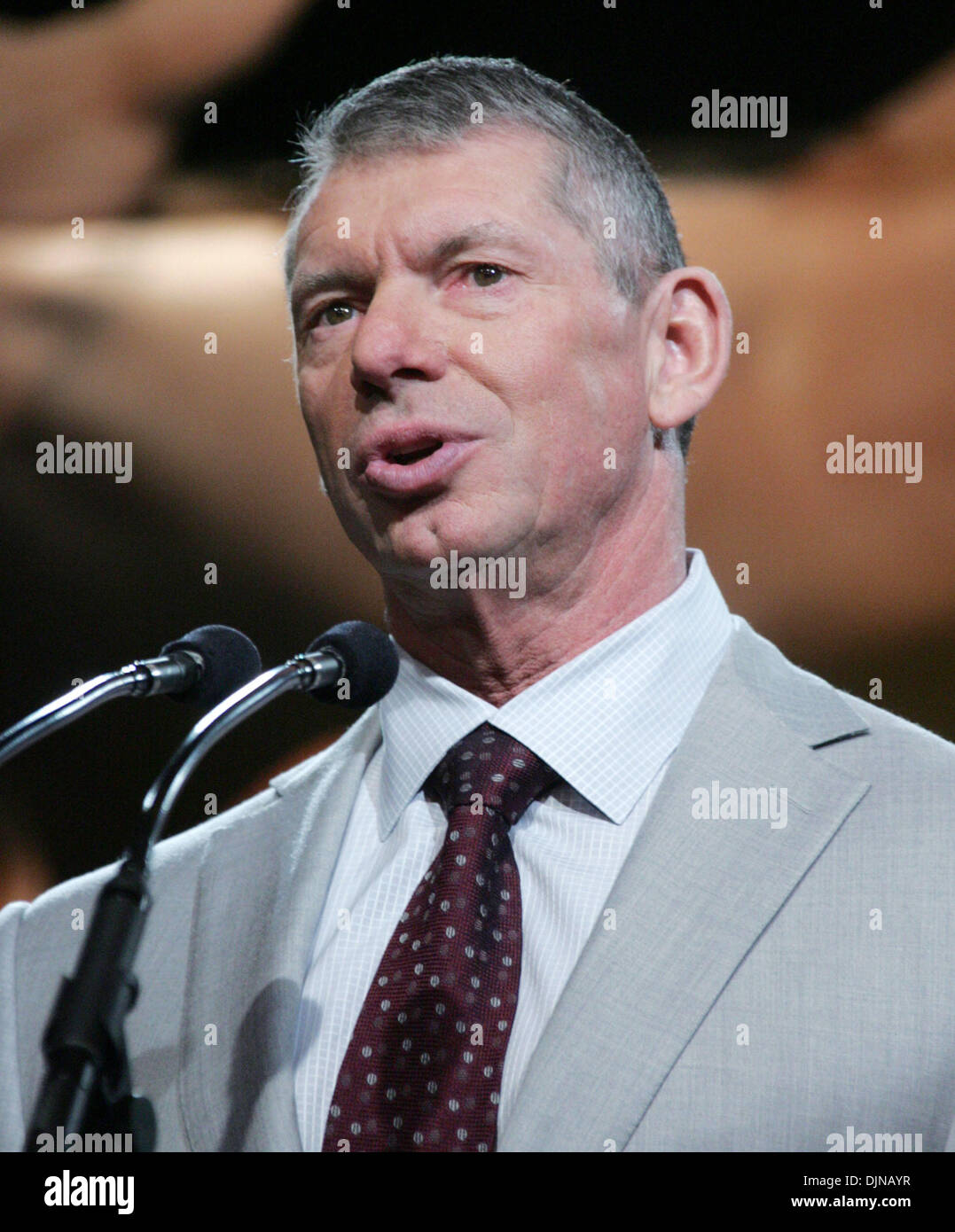 Mar 26, 2008 - New York, NY, USA - WWE founder VINCE MCMAHON at the ...