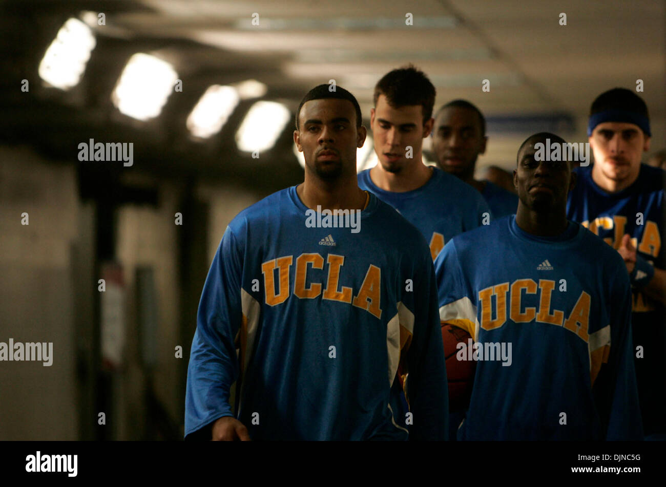 Apr 05, 2008 - San Antonio, Texas, USA - UCLA heads from the locker ...