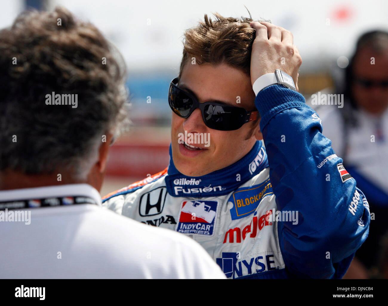 Indycar driver marco andretti in hi-res stock photography and images ...