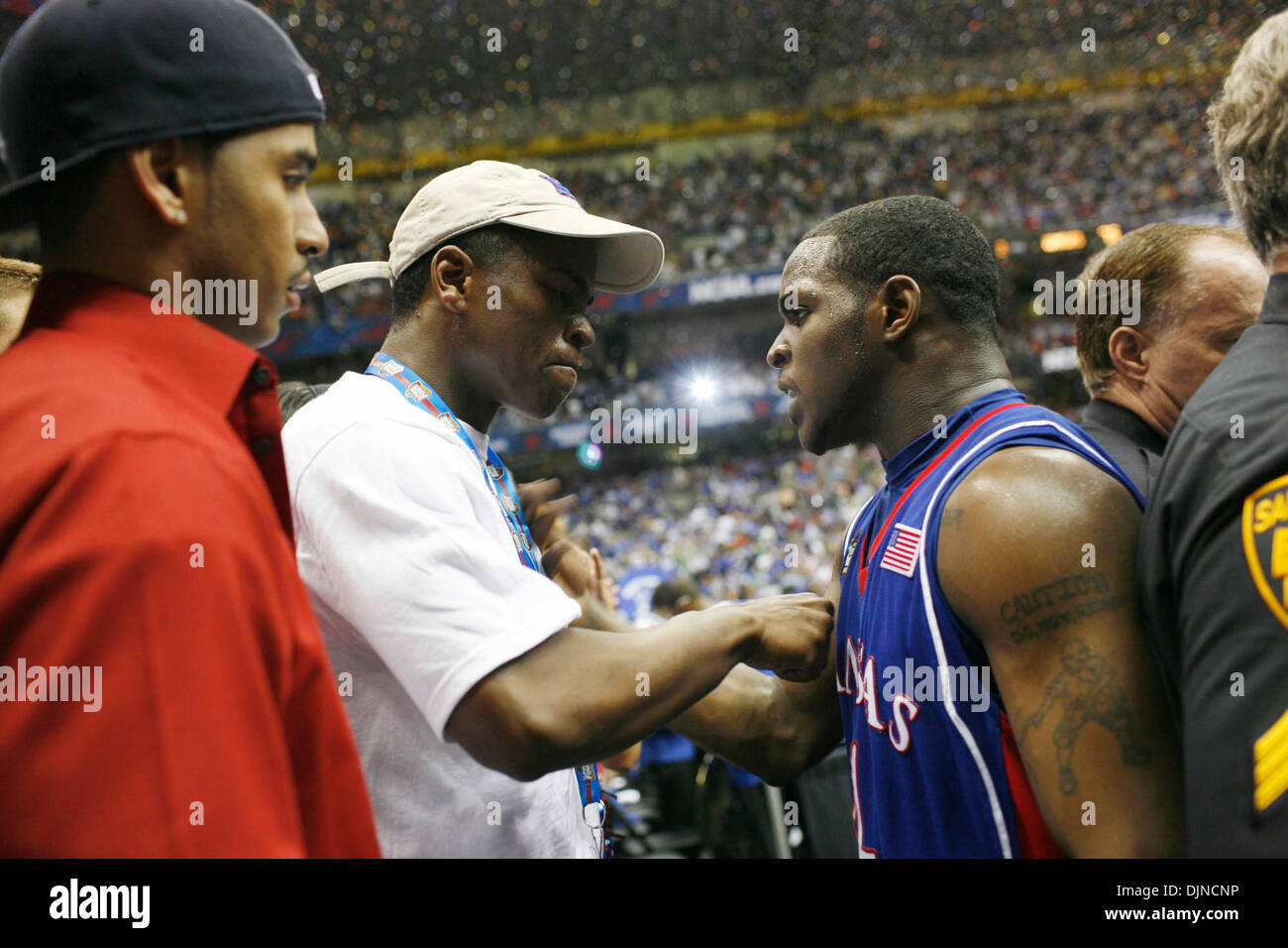 Apr 07, 2008 - San Antonio, Texas, USA - STEVEN COLLINS, left ...