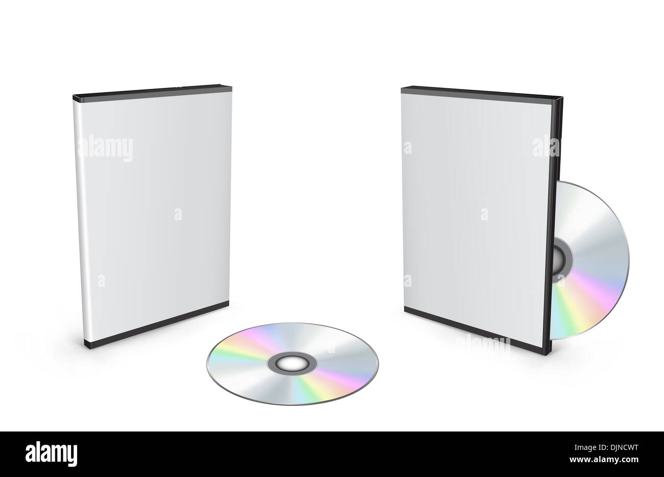 3d vector mesh disc boxes isolated on the white background Stock Photo ...