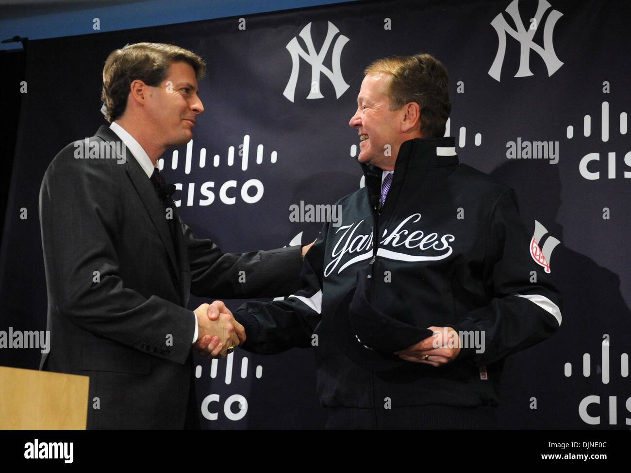 Nov 11, 2008 - Manhattan, New York, USA - NY Yankees Co-Chairman HAL ...