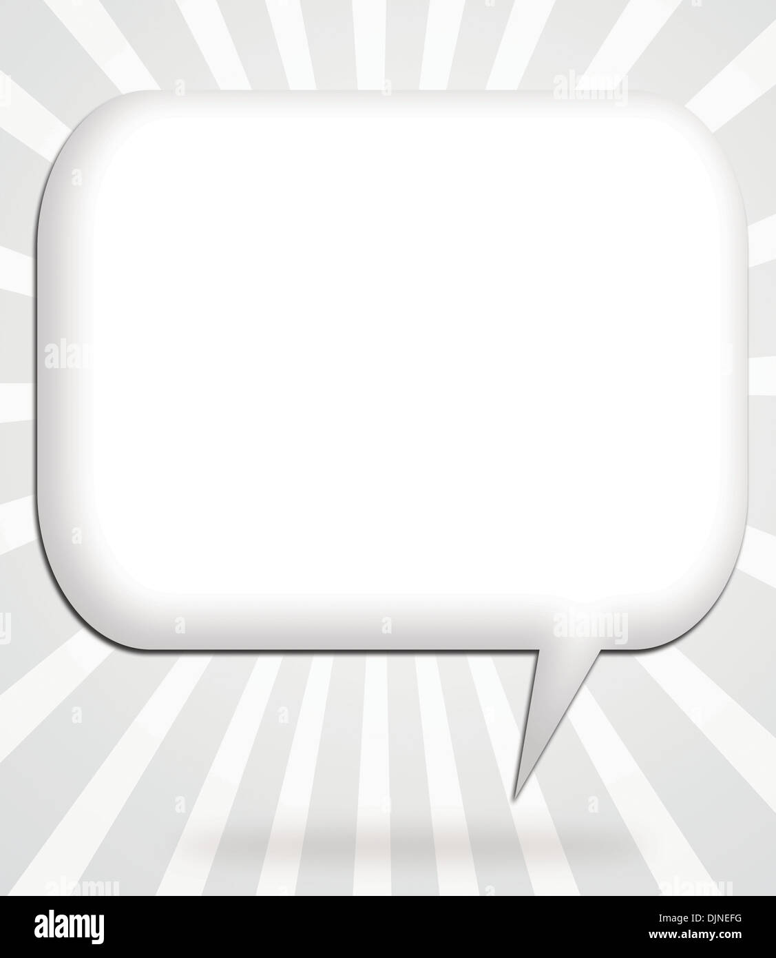 Blank empty speech bubbles Stock Photo - Alamy