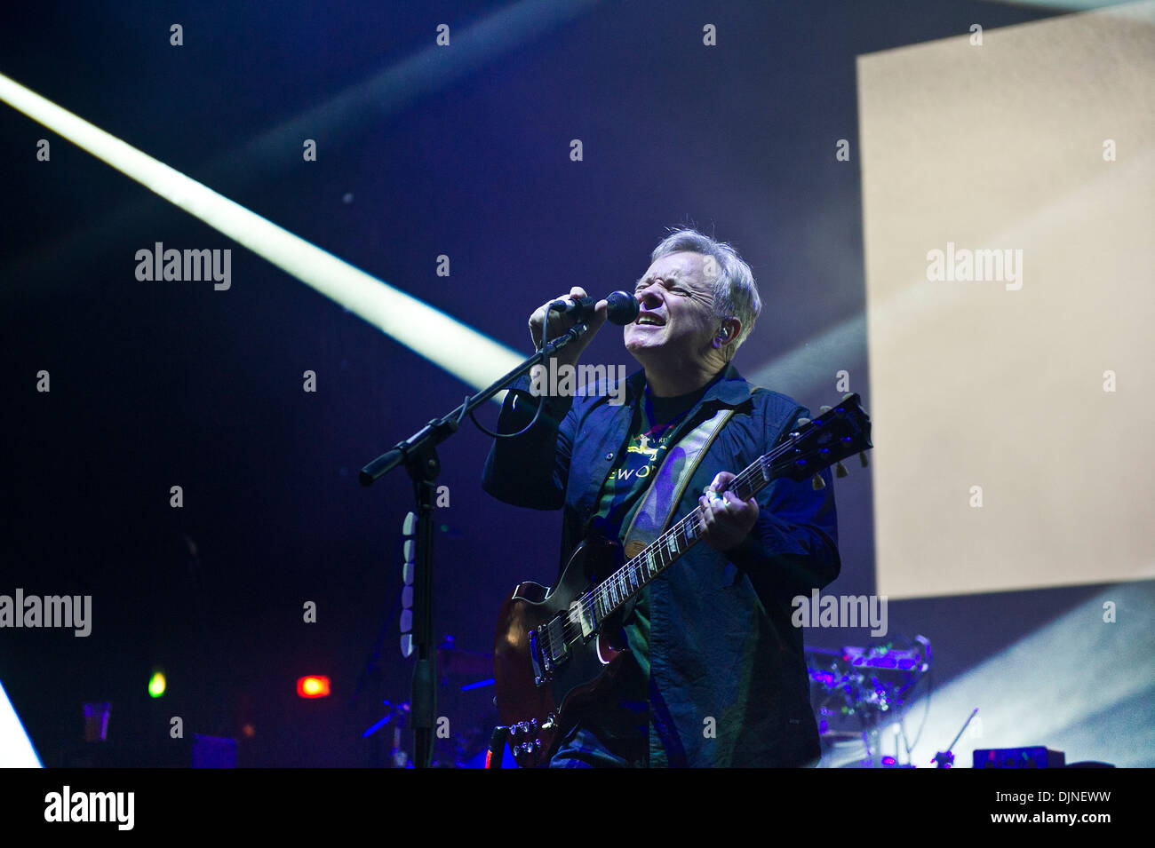 New order perform live hi-res stock photography and images - Alamy