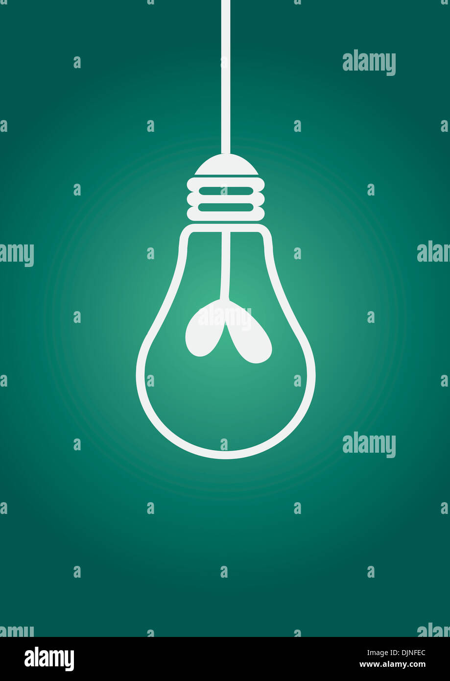 Concept of idea inspired bulb idea Stock Photo - Alamy