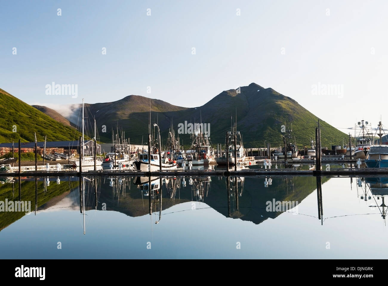 Commercial salmon fishing gillnet boat hi-res stock photography and ...