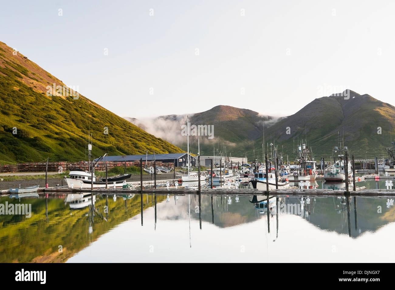 Commercial salmon fishing tender vessel hi-res stock photography and ...
