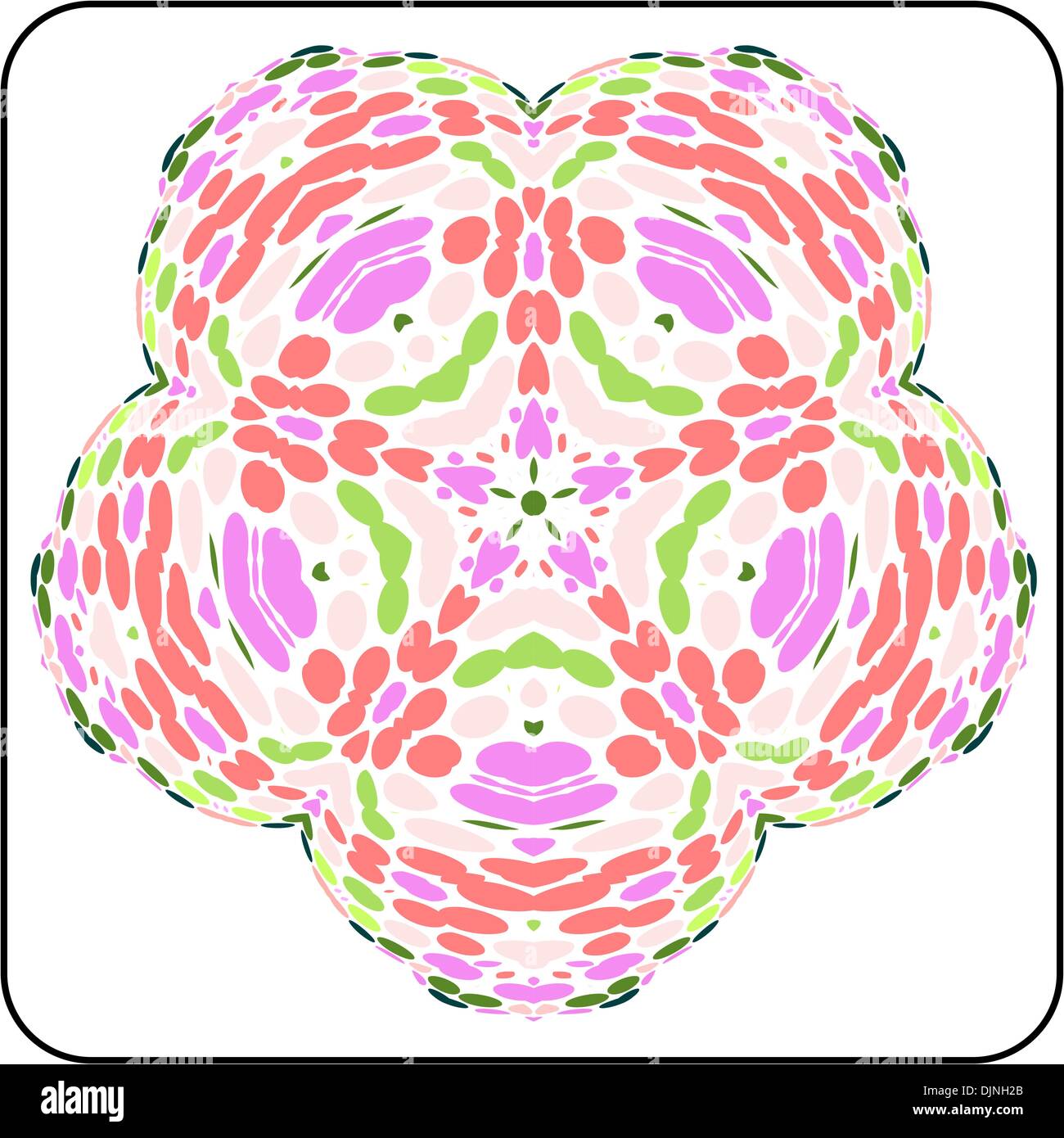 symmetry colorful circular pattern of circles Stock Vector Image & Art ...