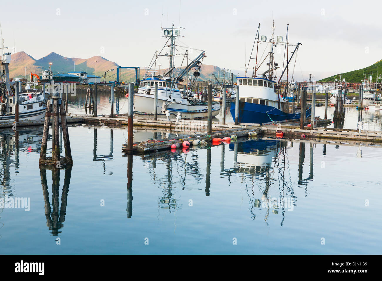 Commercial salmon fishing tender vessel hi-res stock photography and ...