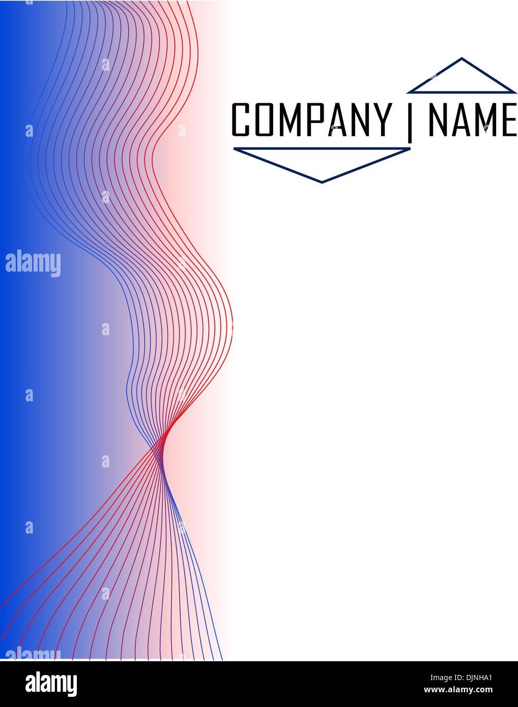 red and blue with text background Stock Vector Image & Art - Alamy