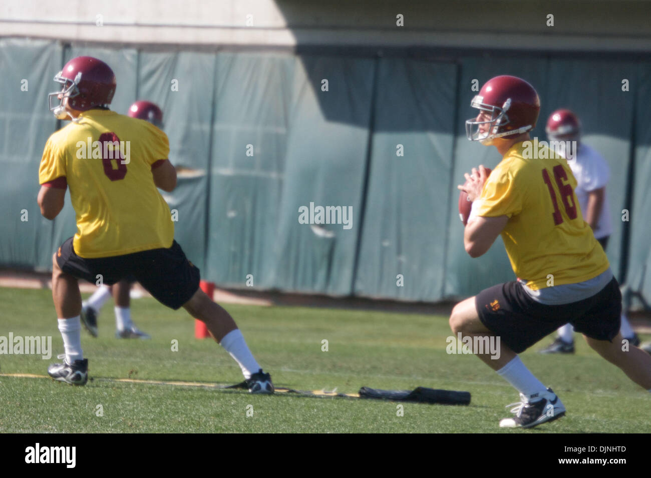 Apr 18, 2008 - Los Angeles, California, USA - MARK SANCHEZ and MITCH ...