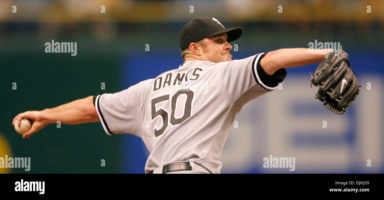 Apr 20, 2008 - St. Petersburg, Florida, USA - Pitcher JOHN DANKS kept ...