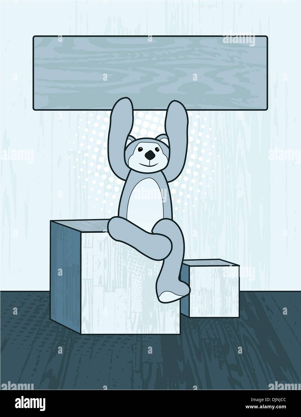 Bear box sign Stock Vector Images - Alamy