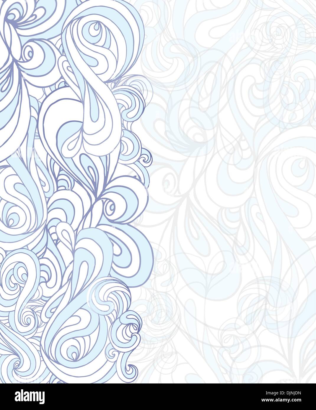 Swirl Designs Side Border