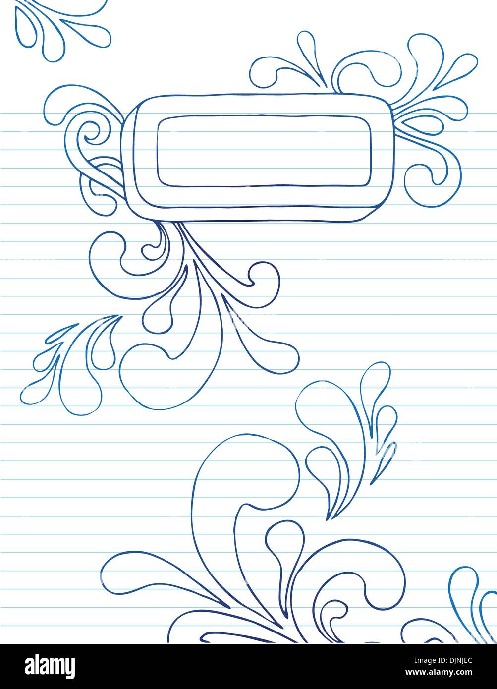 Doodle frame hi-res stock photography and images - Alamy