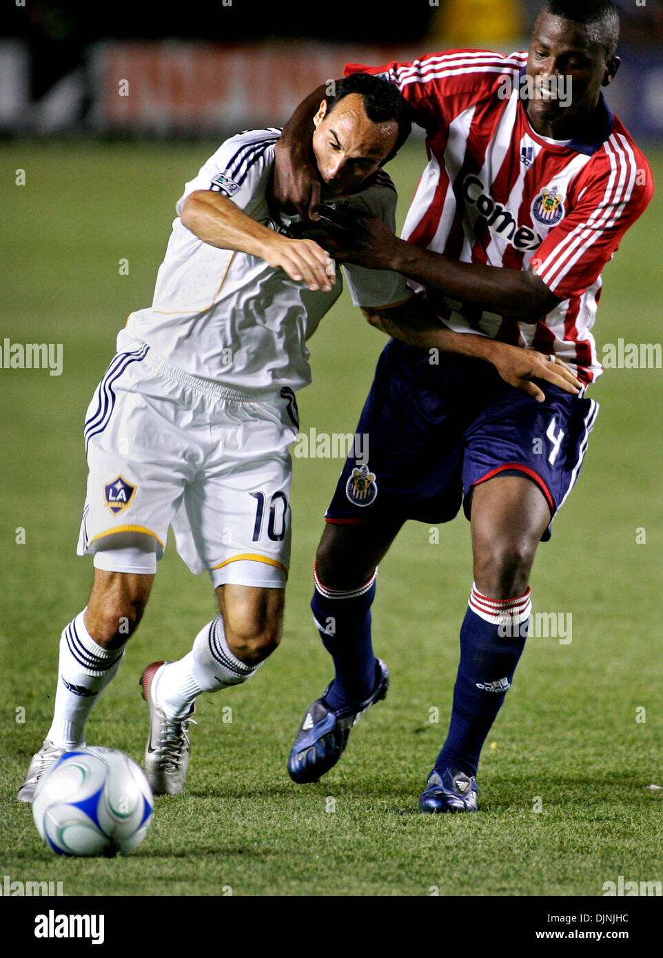Apr 26, 2008 - Carson, CA, USA L.A. Galaxy forward LANDON DONOVAN is ...