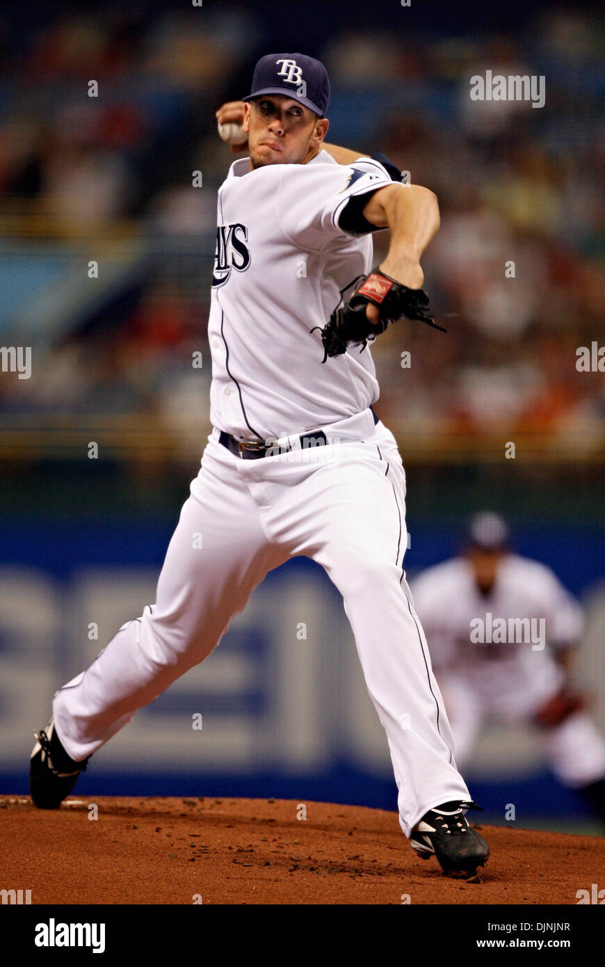 Apr 27, 2008 - St. Petersburg, Florida, USA - Rays pitcher JAMES ...