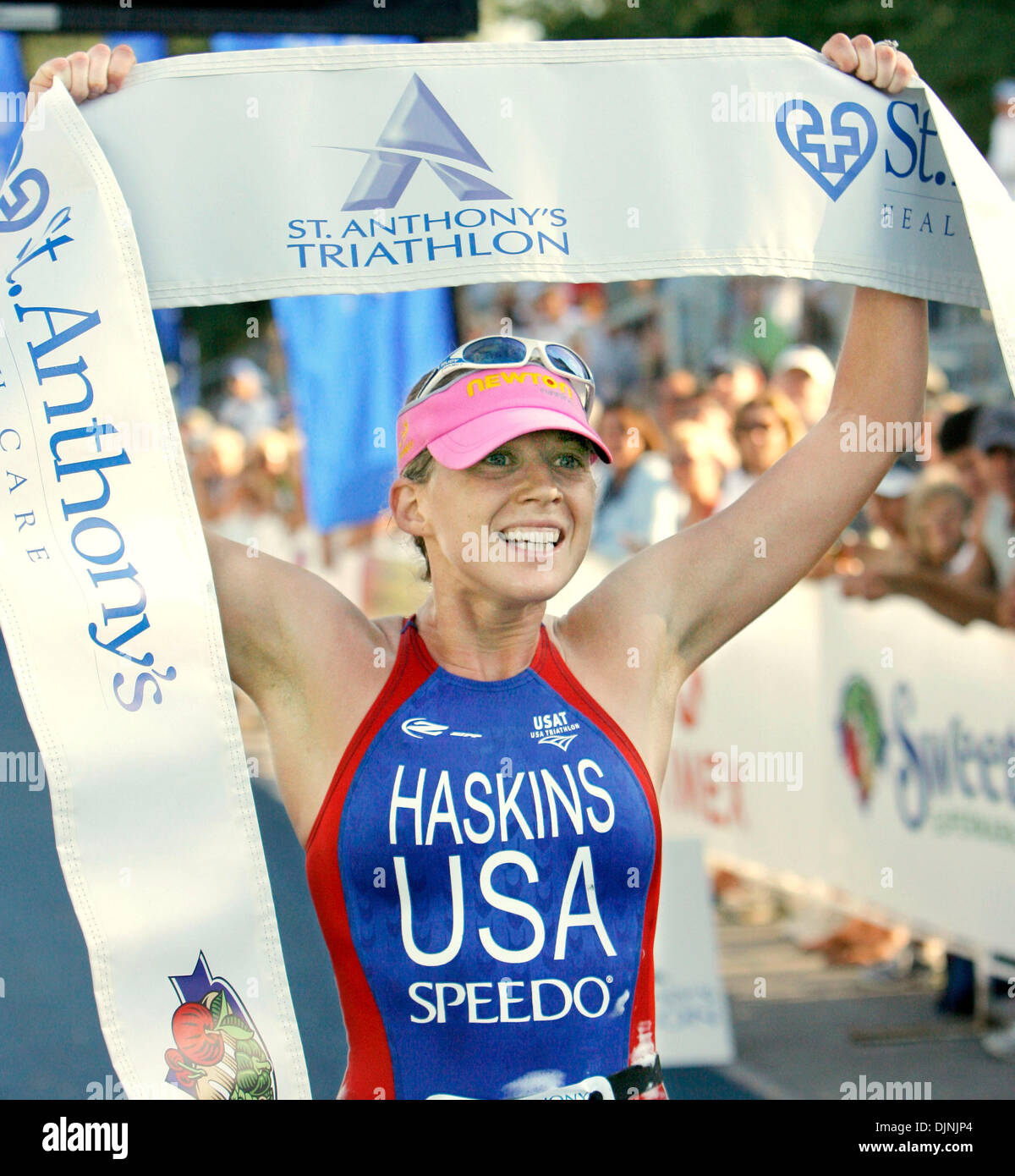 Apr 27, 2008 - St. Petersburg, Florida, USA - SARAH HASKINS celebrates ...