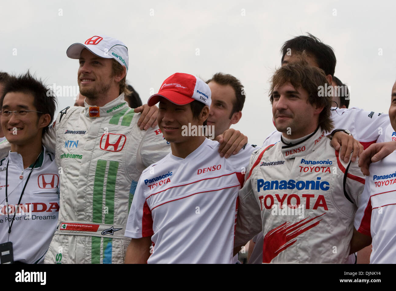 Honda racing f1 team hi-res stock photography and images - Alamy
