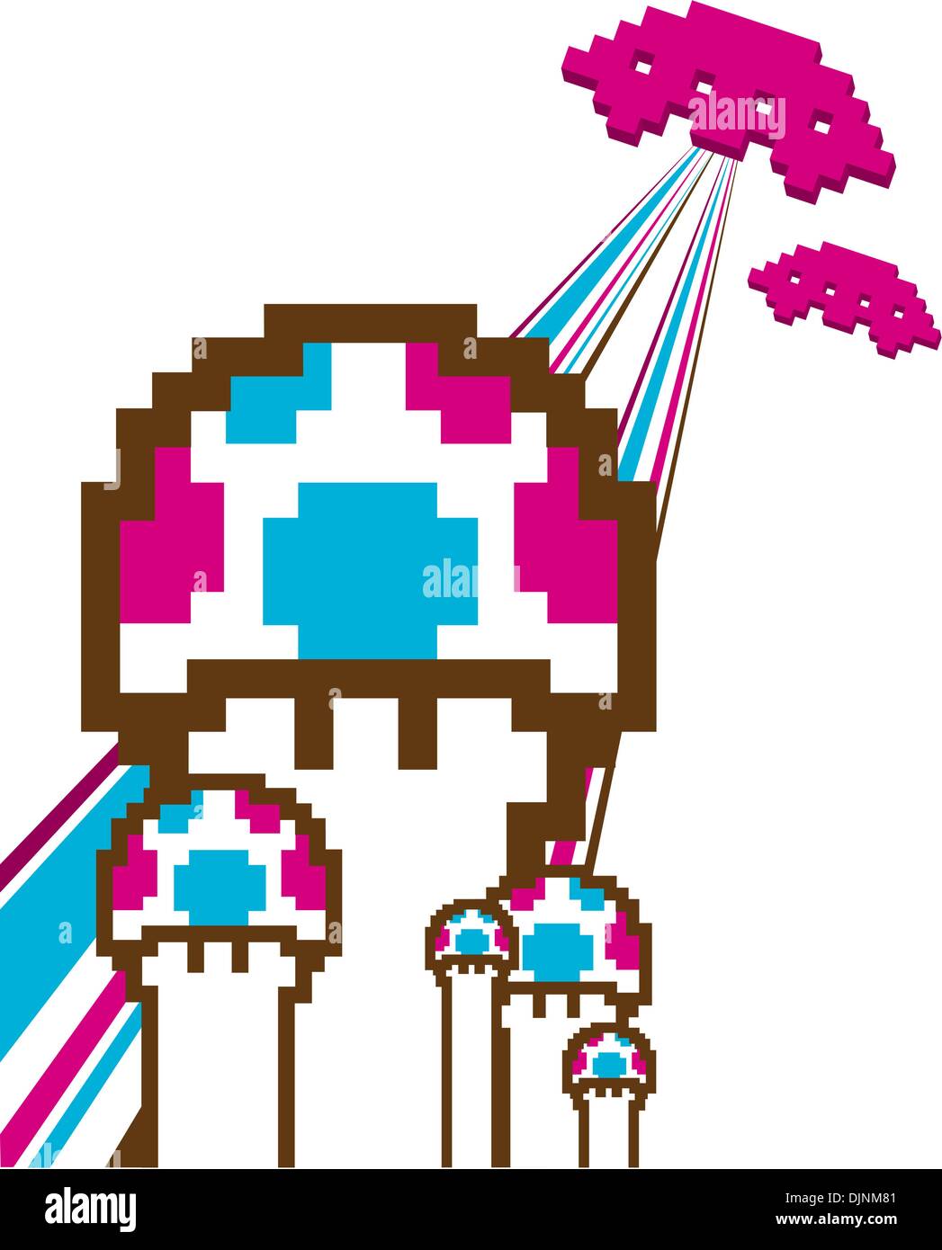 Pixelated graphics hi-res stock photography and images - Alamy