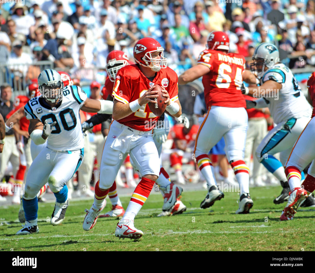 Oct 05, 2008 - Charlotte, North Carolina, USA - NFL Football - Kansas ...