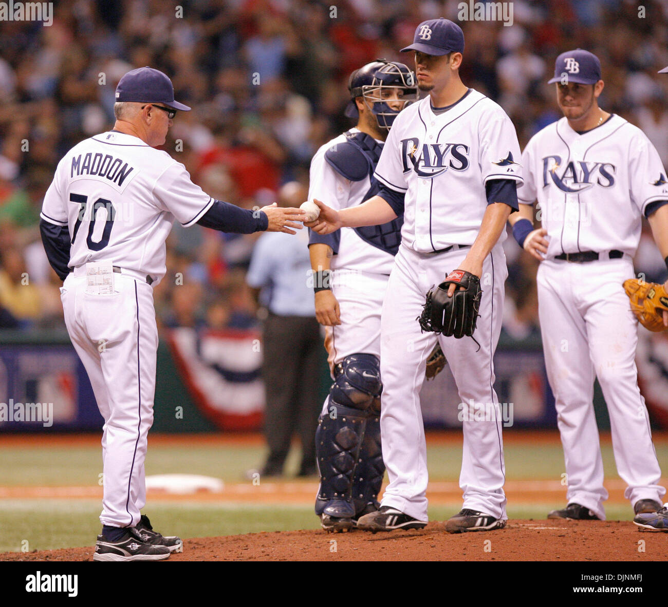 SP 296202 BORC rays 13 (10/18/2008 St. Petersburg, FL) Rays Manager Joe ...