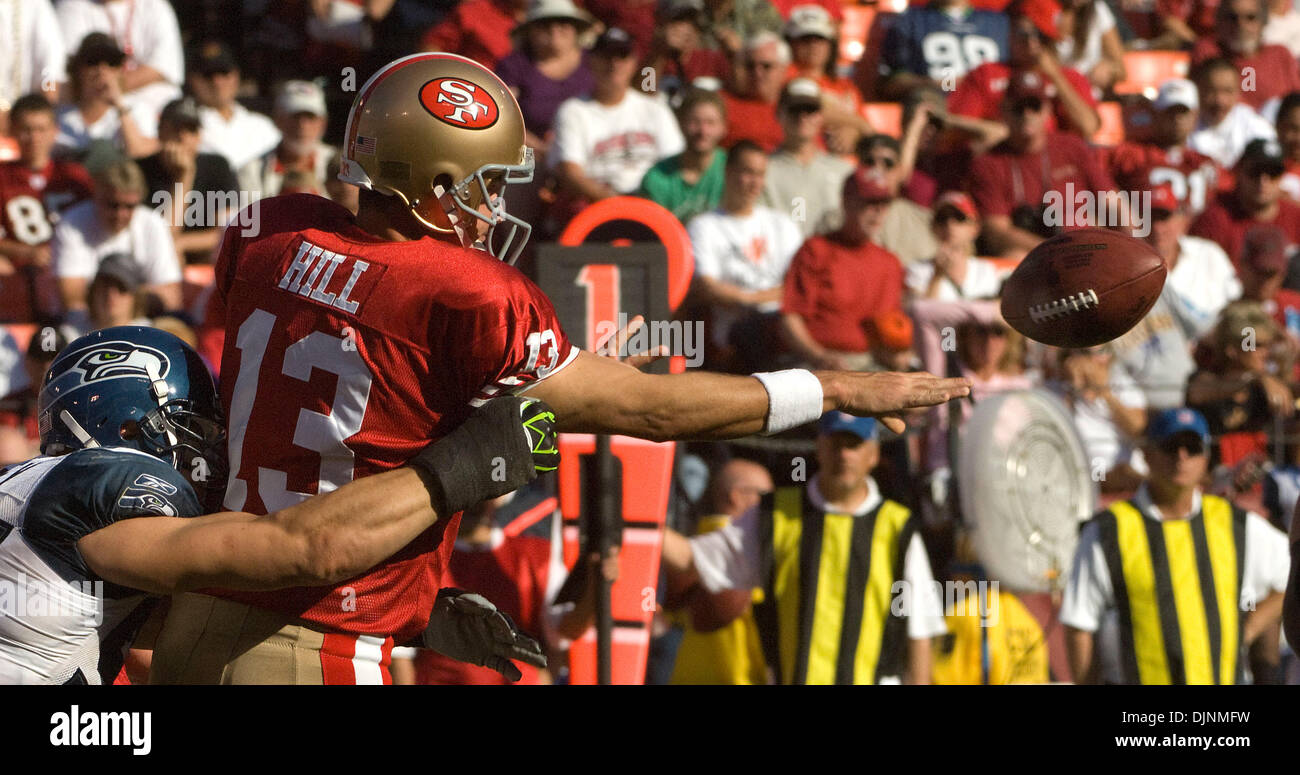 Oct 26, 2008 - San Francisco, California, U.S. - San Francisco 49ers vs ...