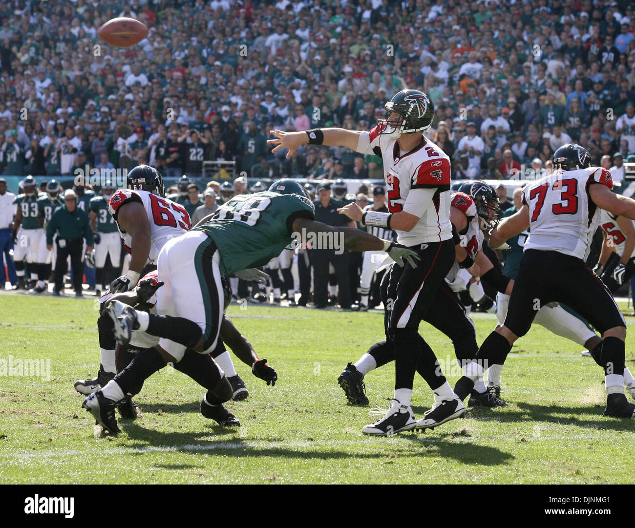 Oct 26, 2008 - Philadelphia, Pennsylvania, USA - NFL Football: Atlanta ...
