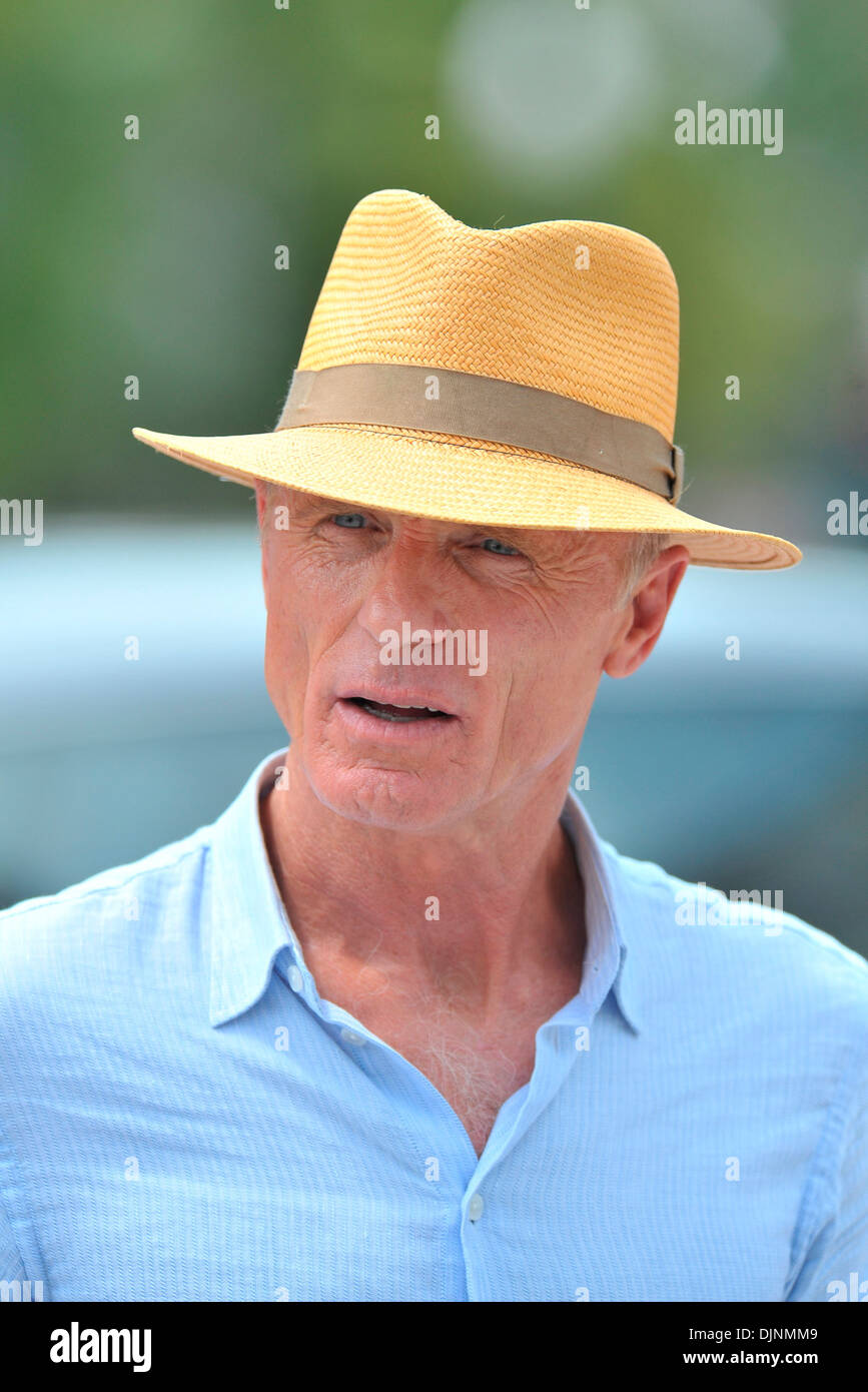 Ed Harris leaving set of 'Pain and Gain' Miami Florida - 16.05.12 Stock ...