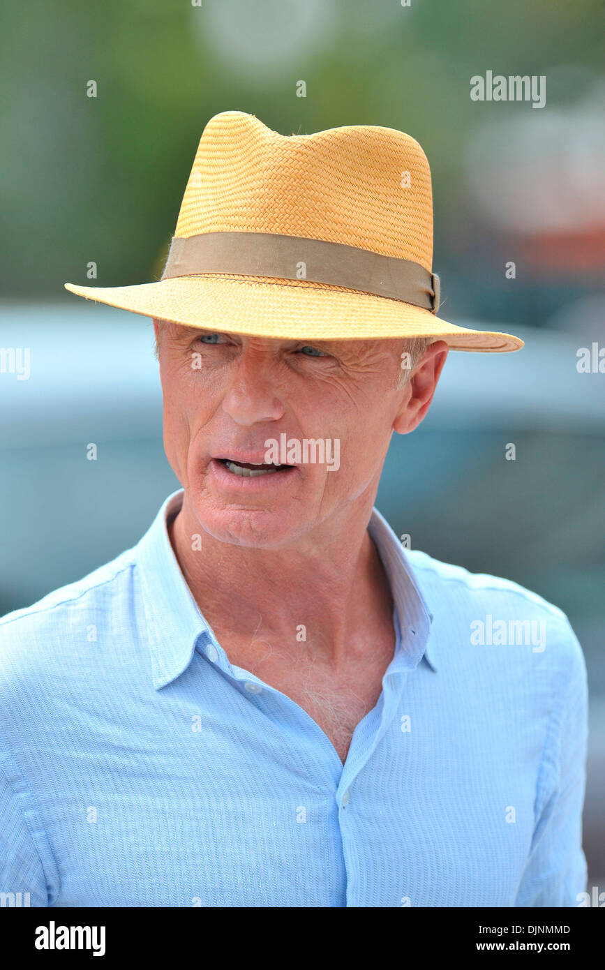 Ed Harris leaving set of 'Pain and Gain' Miami Florida - 16.05.12 Stock ...