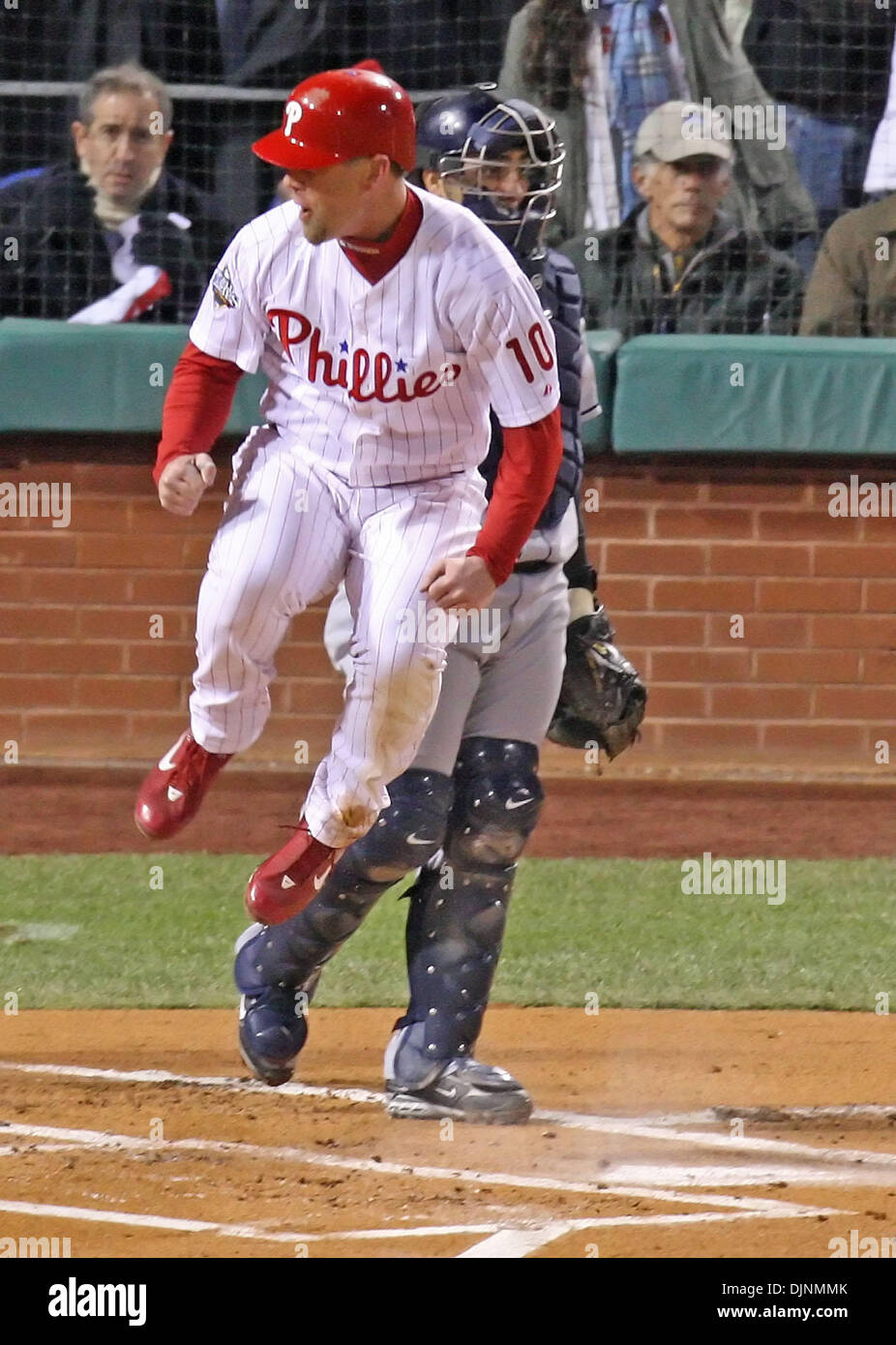 Oct 29, 2008 - Philadelphia, Pennsylvania, USA - GEOFF JENKINS scores ...