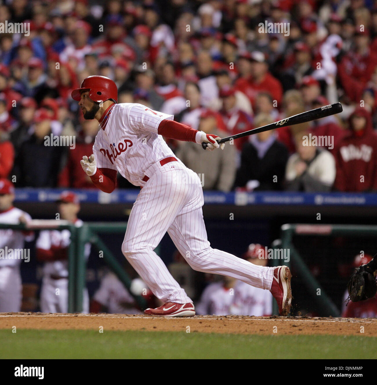Oct 29, 2008 - Philadelphia, Pennsylvania, USA - Phillies PEDRO FELIZ ...