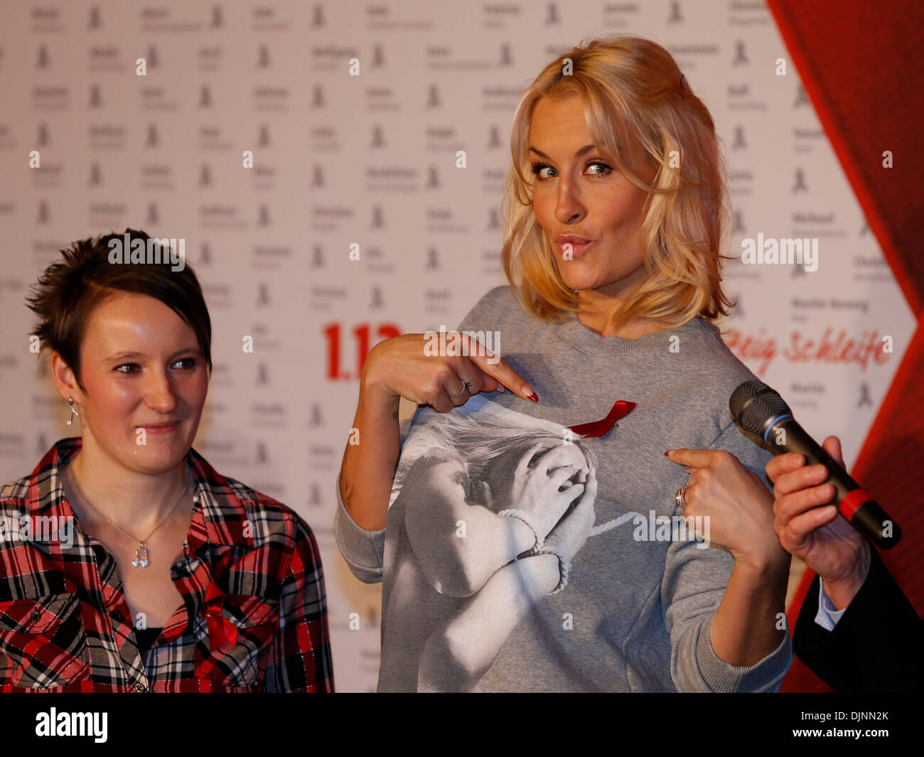 Berlin, Germany. November 29th, 2013. Press conference with German star ...