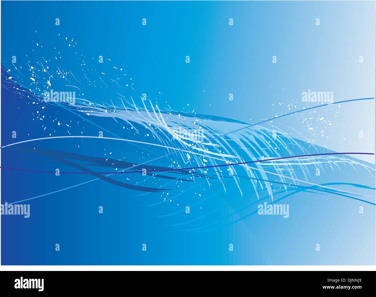 Vector Cool Waves, can change colors and scale to any size. Abstract ...