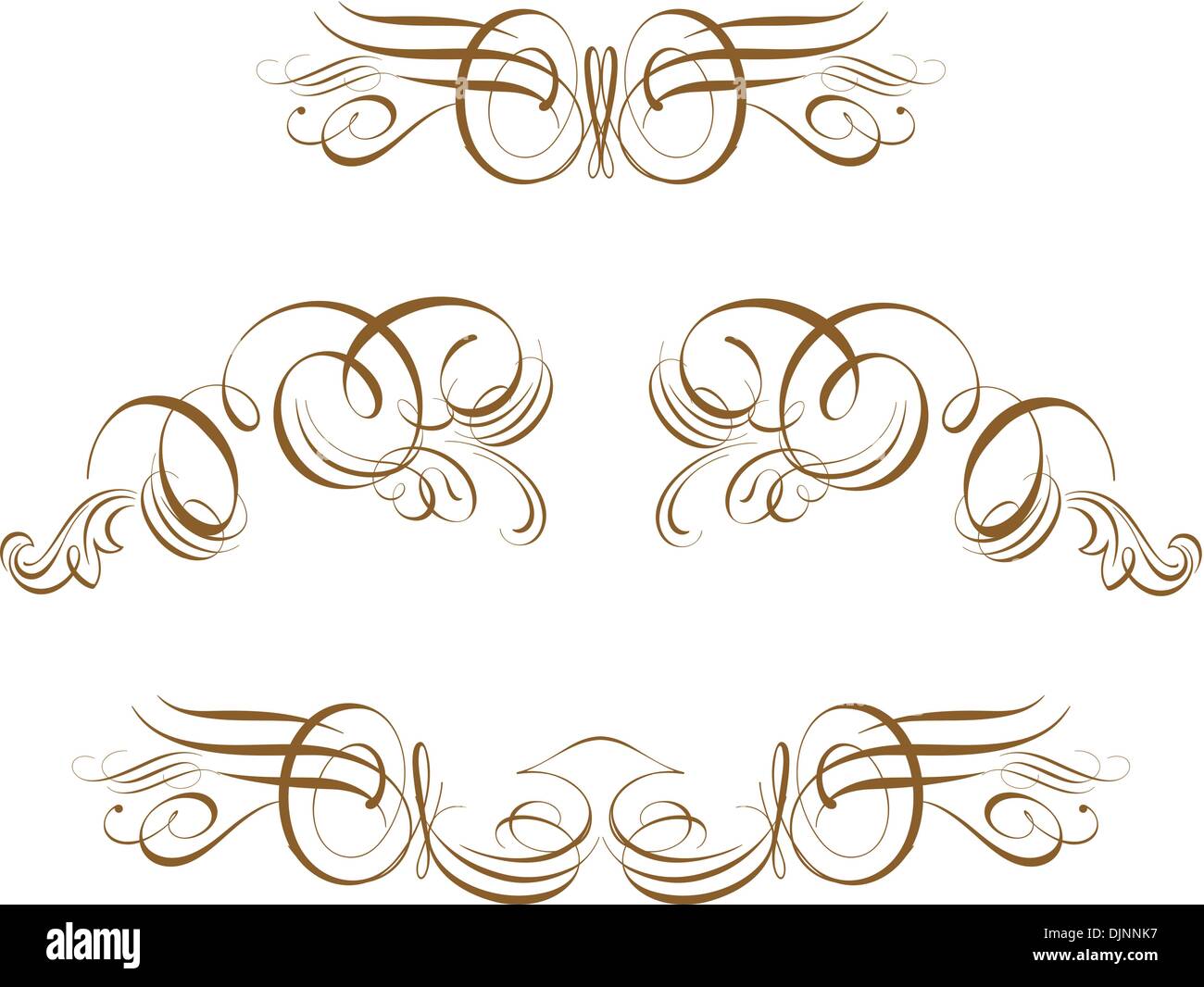 Some truly victorian-style accents. Great uses in almost any design ...