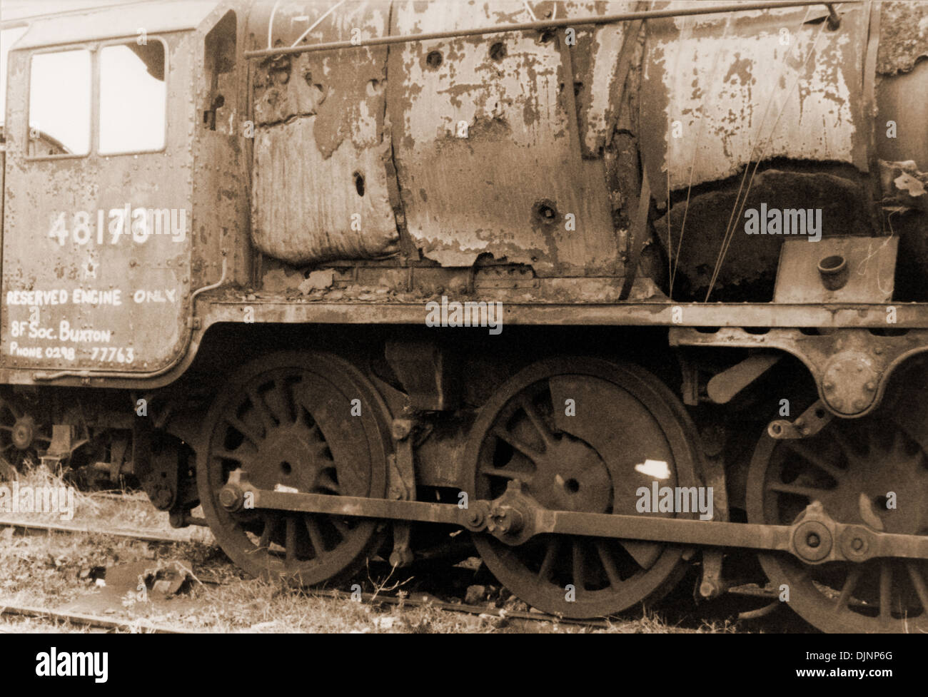 Loco scrapyard hi-res stock photography and images - Alamy