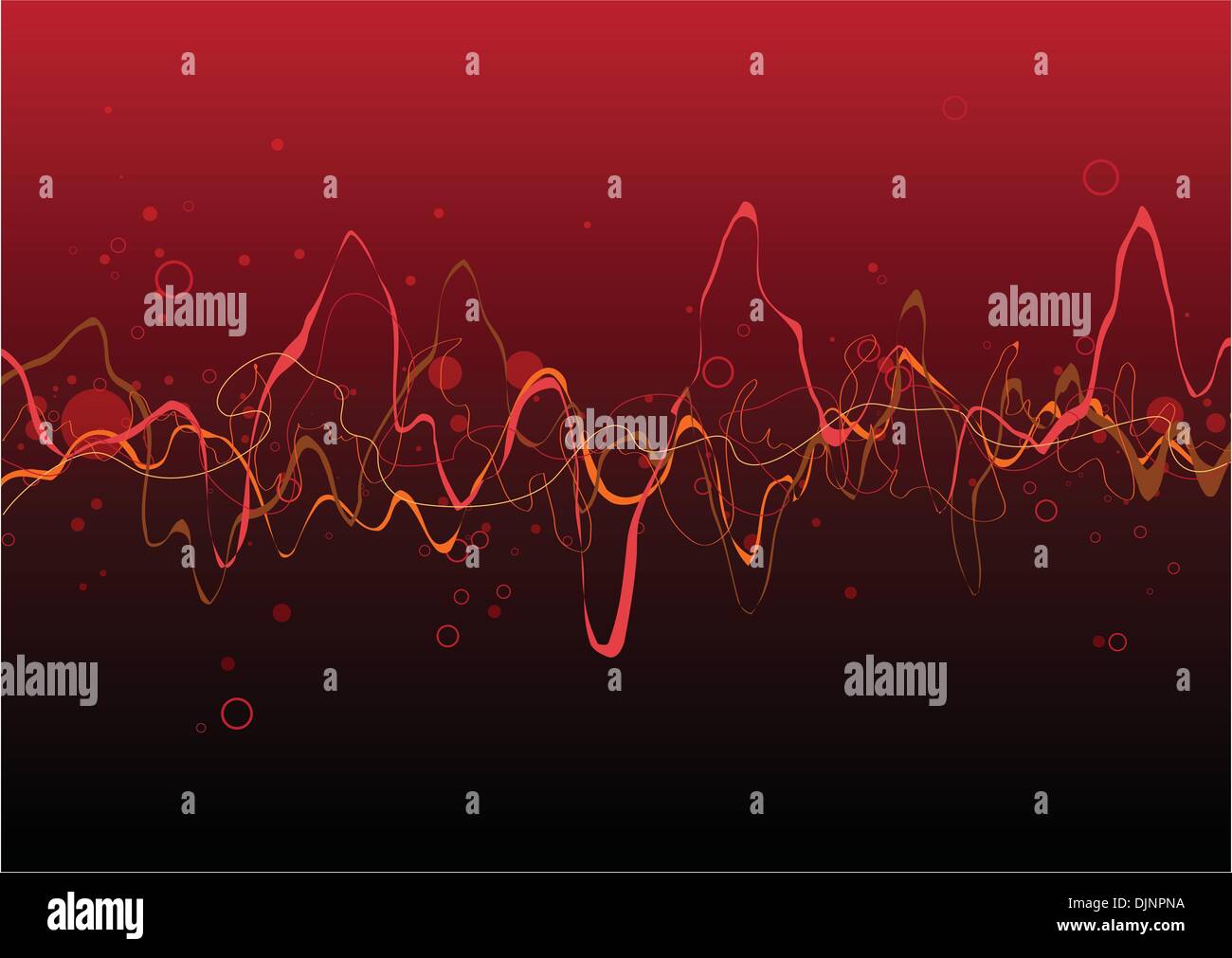 Red Abstract lines background: composition of curved lines - great for ...