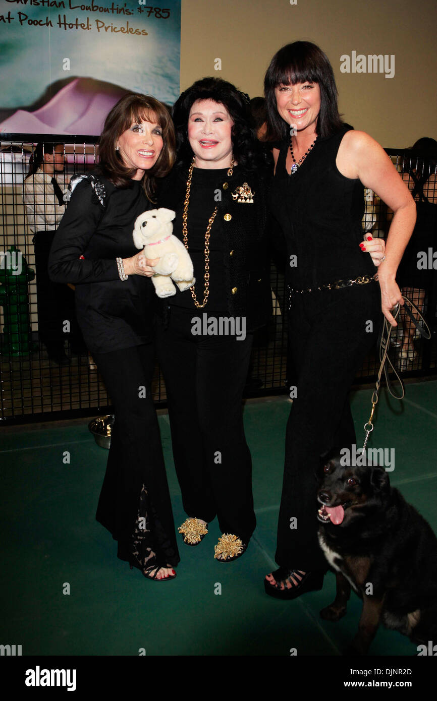 Kate Linder Barbara Van Orden Kim Rhodes Grand opening of Pooch Hotel ...