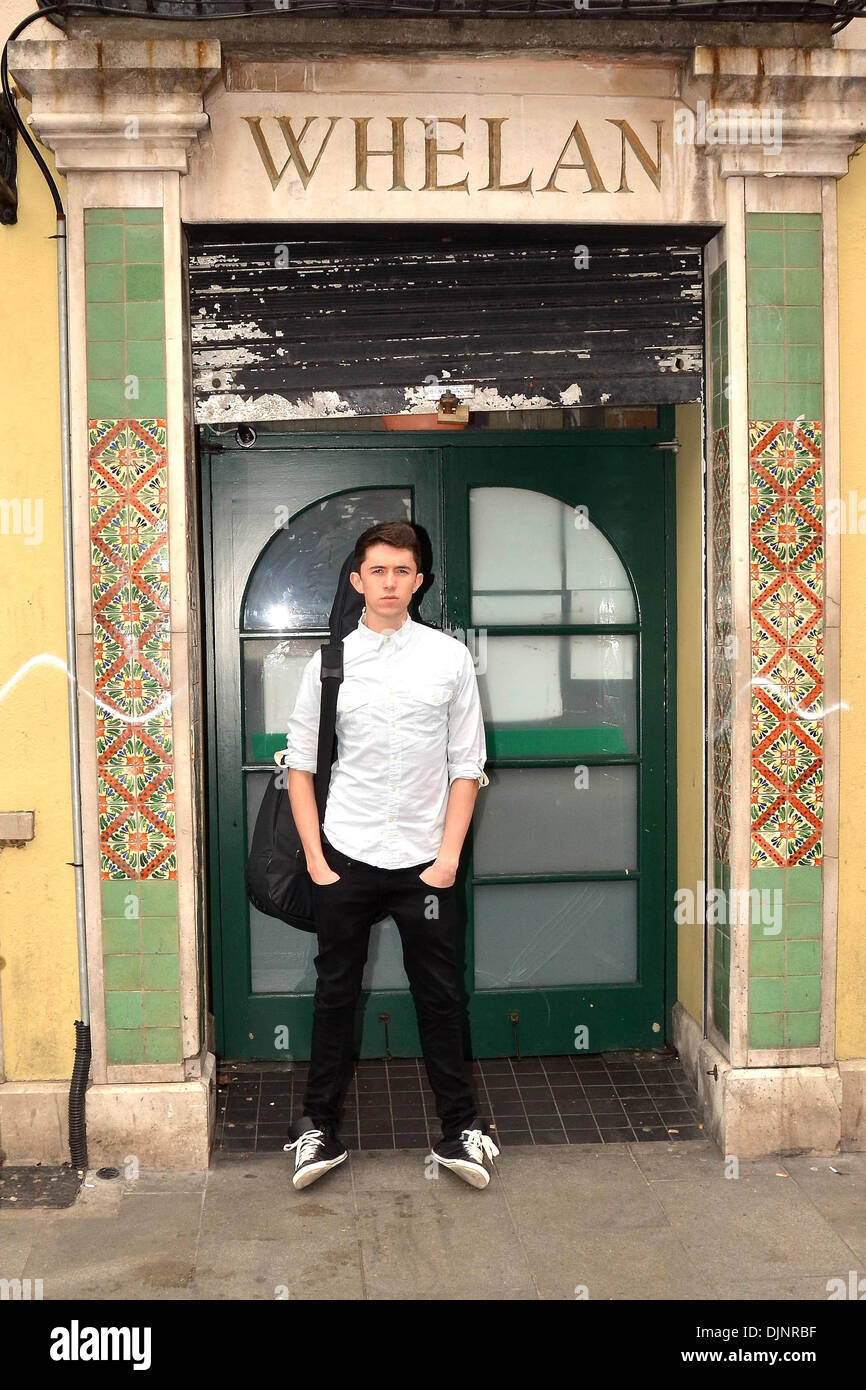 Britain's Got Talent runner-up Ryan O'Shaughnessy performs a sound ...