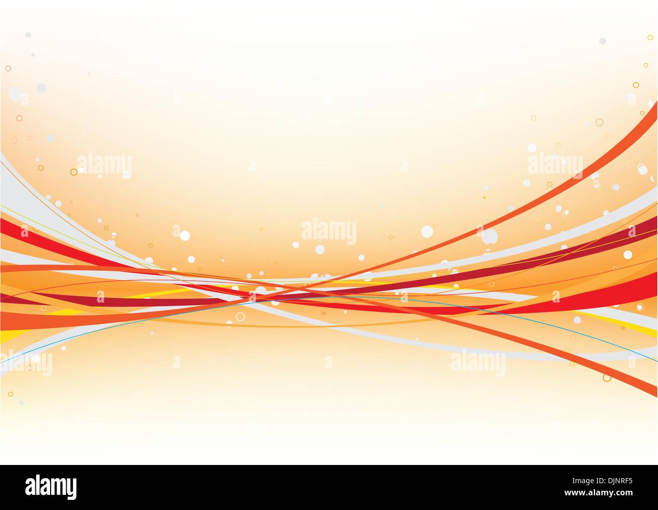 Vector illustration of abstract background made of curved lines Stock ...