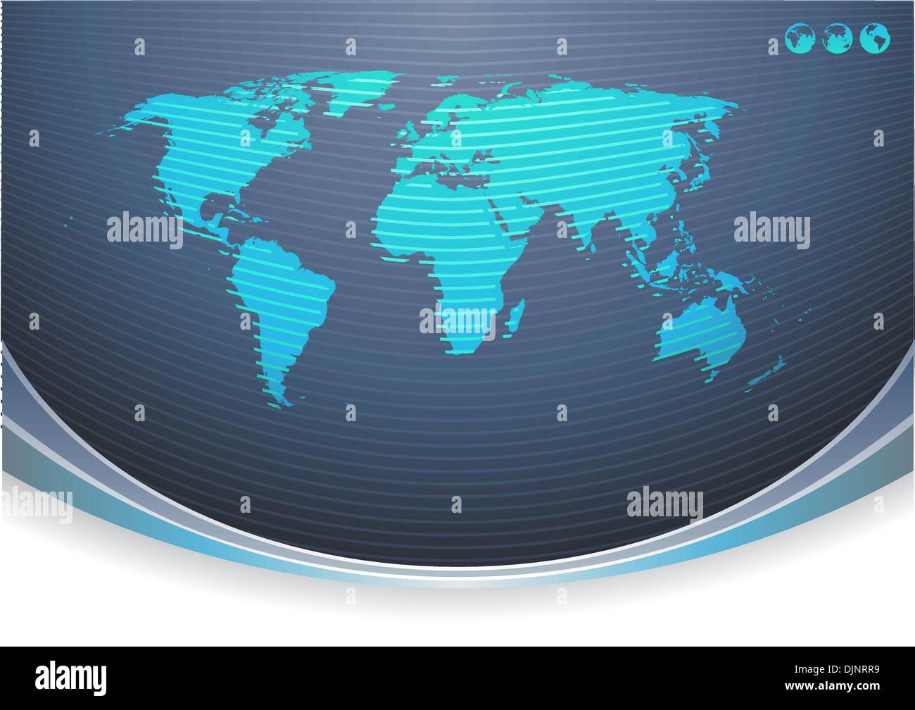 Vector illustration of Global Communication Background Stock Vector ...