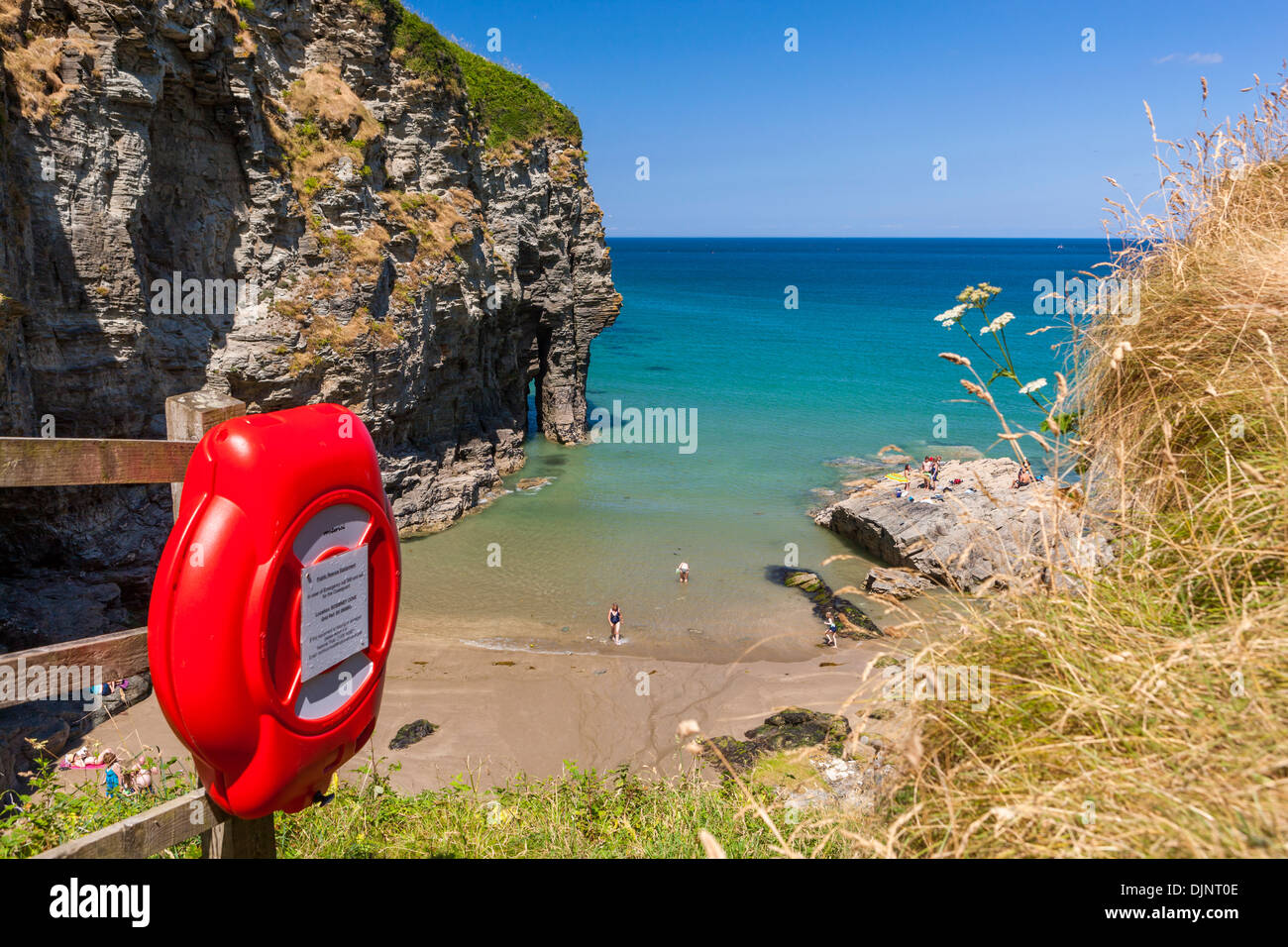 Bossiney cove hi-res stock photography and images - Alamy