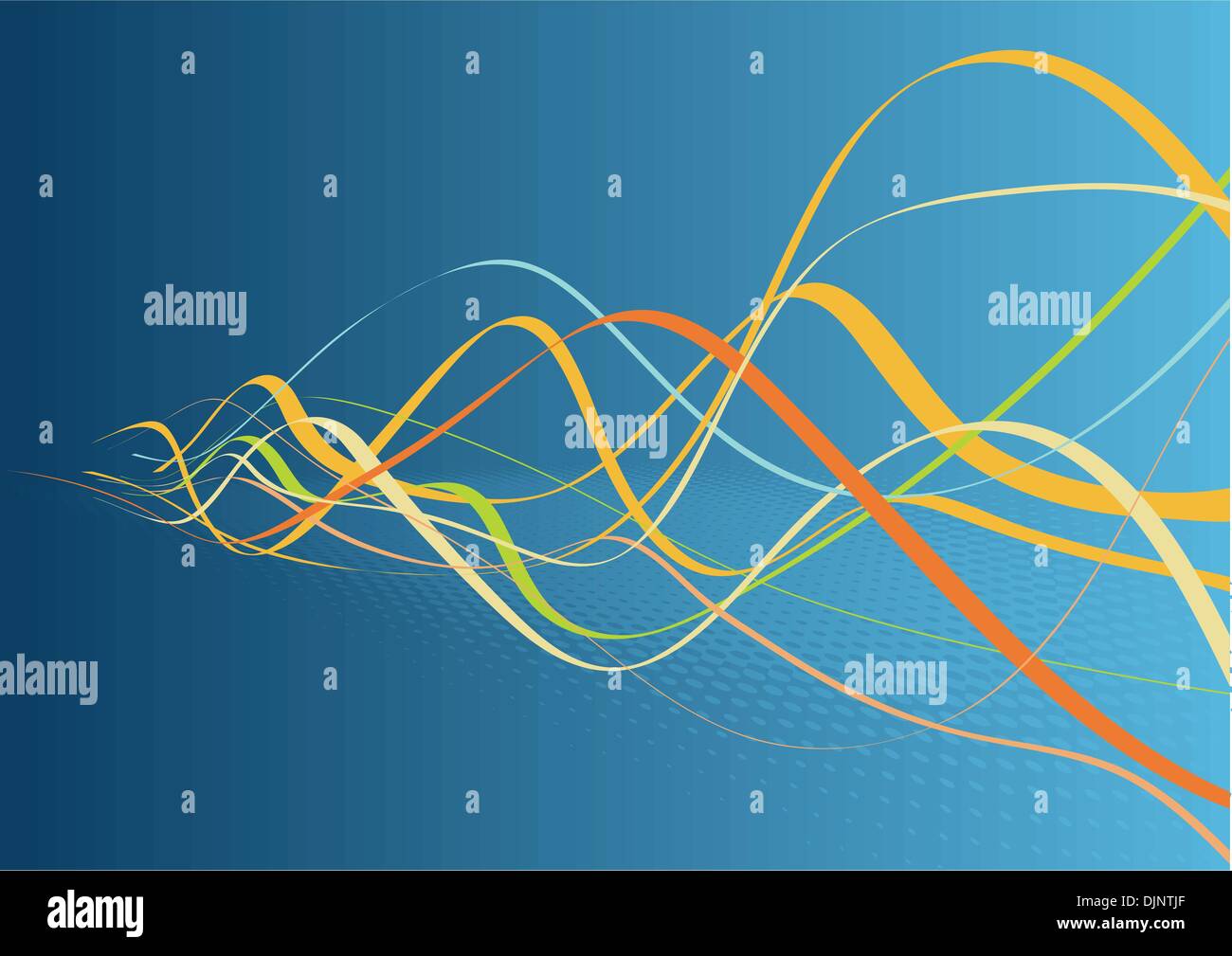Abstract lines background: composition of colored curved lines - great ...