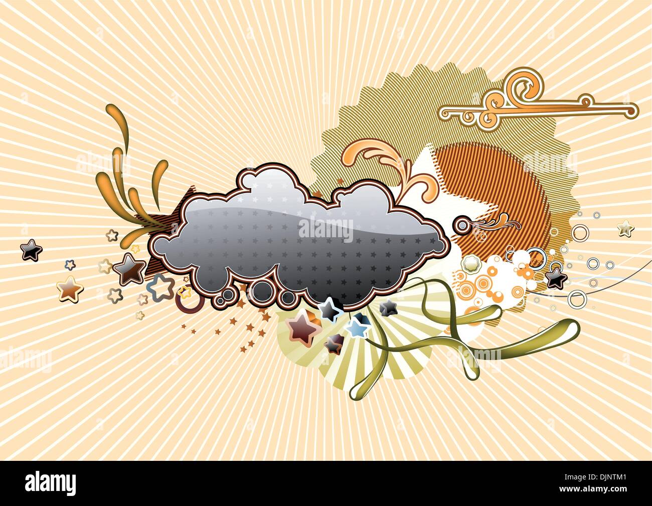 Vector illustration of Retro Candy background Stock Vector Image & Art ...