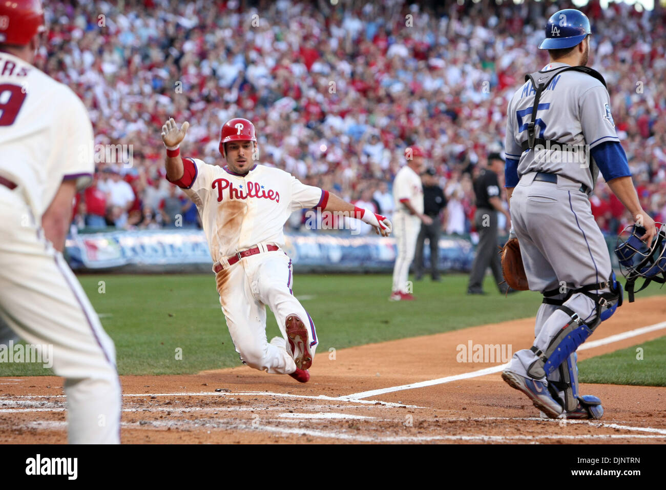 Oct 10, 2008 - Philadelphia, Pennsylvania, USA - Phiullies' GREG DOBBS ...